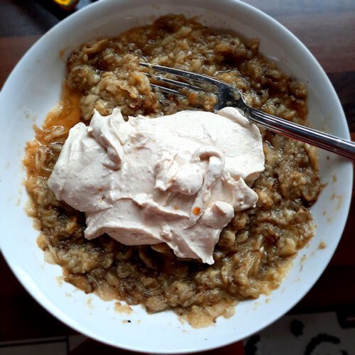 Mutabal (Eggplant, Yoghurt and Tahini Dip)
