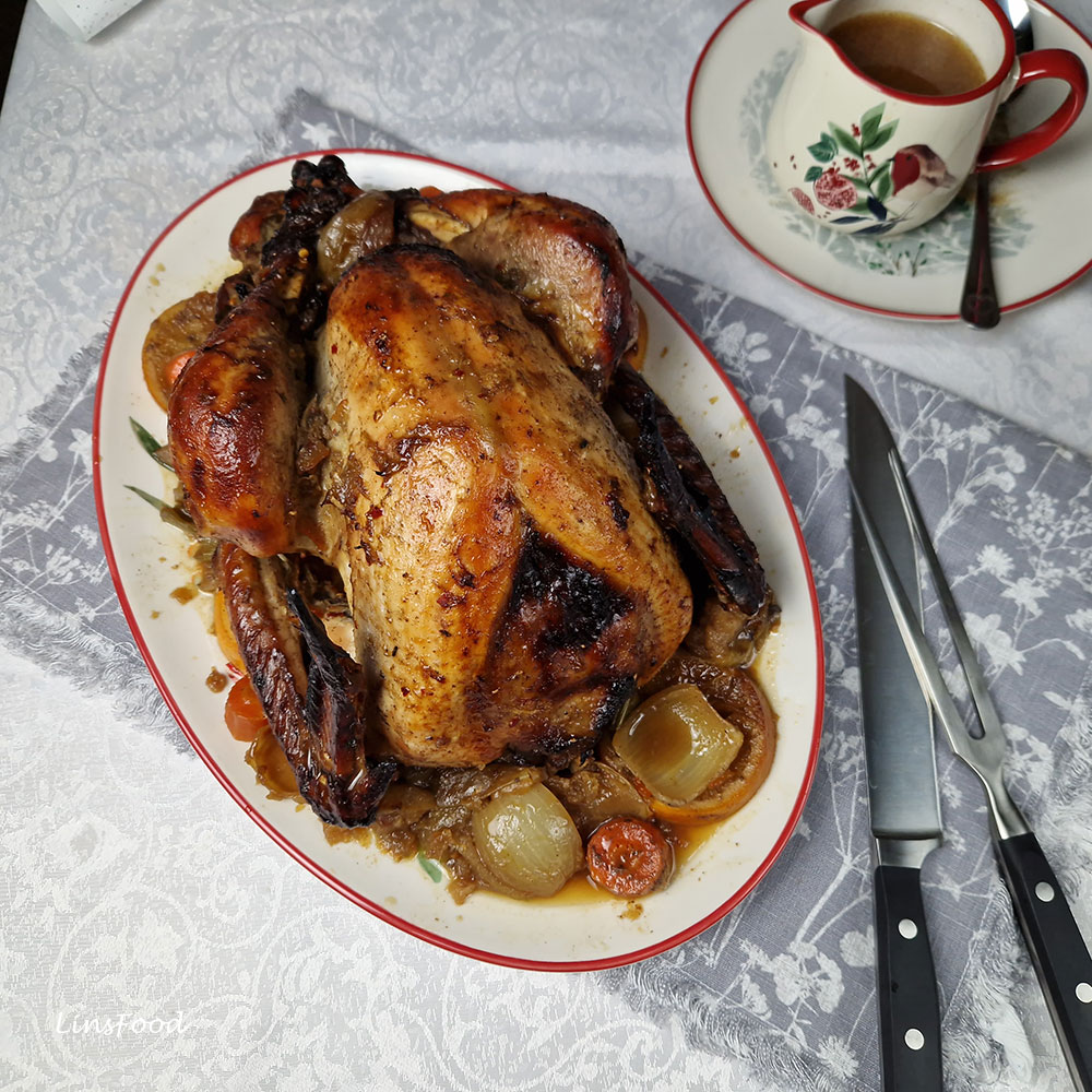 Marmalade Roast Turkey for Christmas (and Thanksgiving)
